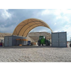 Abri de stockage provisoire - Hangars - Techni-Contact