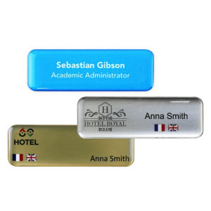 Badge professionnel personnalisé - Identification - Techni-Contact