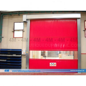 Porte souple - Porte coulissante souple - Techni-Contact