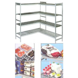 Rayonnage de cuisine - Meuble inox de cuisine - Techni-Contact
