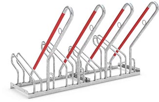 Rack à vélo anti chute : Commandez sur Techni-Contact - Râtelier à vélo ...