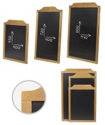 Ardoise menu murale commerces - Ardoise suspendue