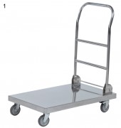 Chariot inox - Chariot desserte inox - Techni-Contact