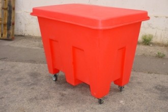 Conteneur plastique à roulettes : Devis sur Techni-Contact - Conteneur ...