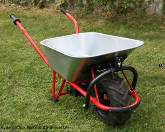 Brouette électrique PRO avec bac acier 100 litres : Devis sur Techni ...