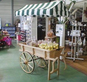 Charrette - Présentoir pour restaurant - Techni-Contact