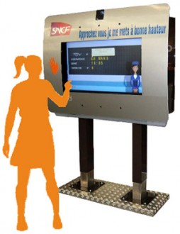 Ecran tactile : Devis sur Techni-Contact - Affiche digitale tactile