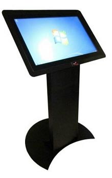 Pupitre tactile interactif sur pied : Devis sur Techni-Contact - Borne ...