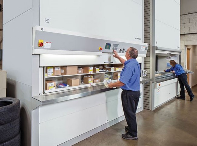 Stockeur vertical rotatif : Devis sur Techni-Contact - Tour de stockage ...