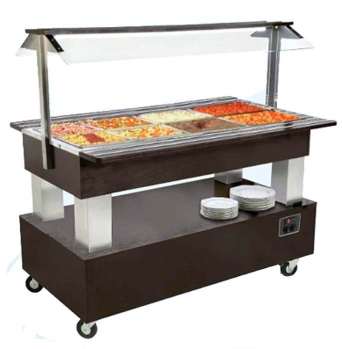Buffet chauffant mobile avec vidange : Commandez sur Techni-Contact ...