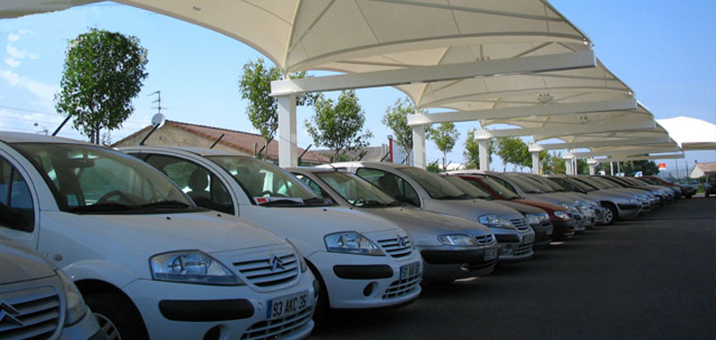 Abri pour parc automobile : Devis sur Techni-Contact - Solution de ...