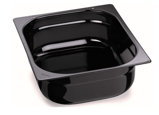 Bac gastro émaillé GN 1/2 noir : Commandez sur Techni-Contact - Bac GN ...