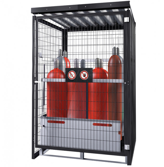 Box grillé pour bouteilles de gaz : Commandez sur Techni-Contact ...