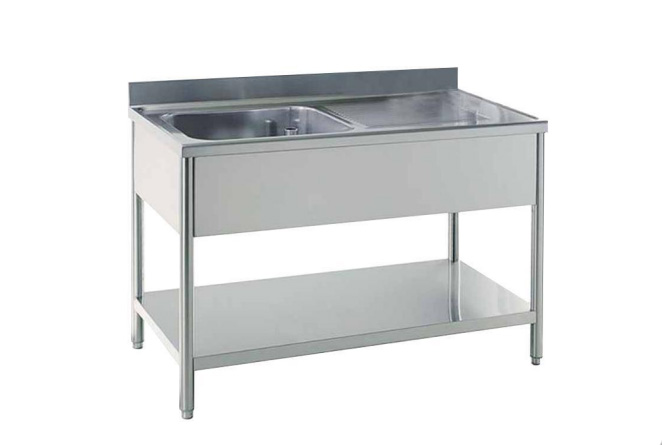Bac de plonge inox pour cuisine professionnelle : Commandez sur Techni ...