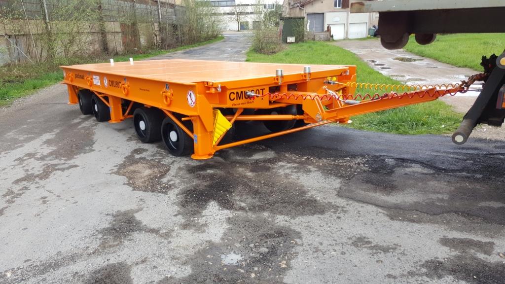 Remorque industrielle charge lourde : Devis sur Techni-Contact ...