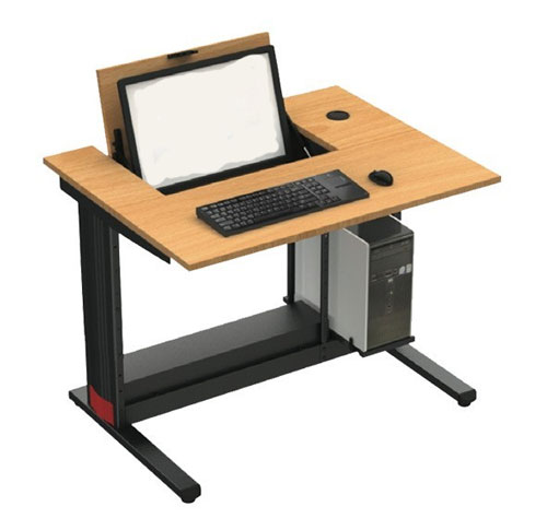 Table informatique avec écran escamotable : Devis sur Techni-Contact ...