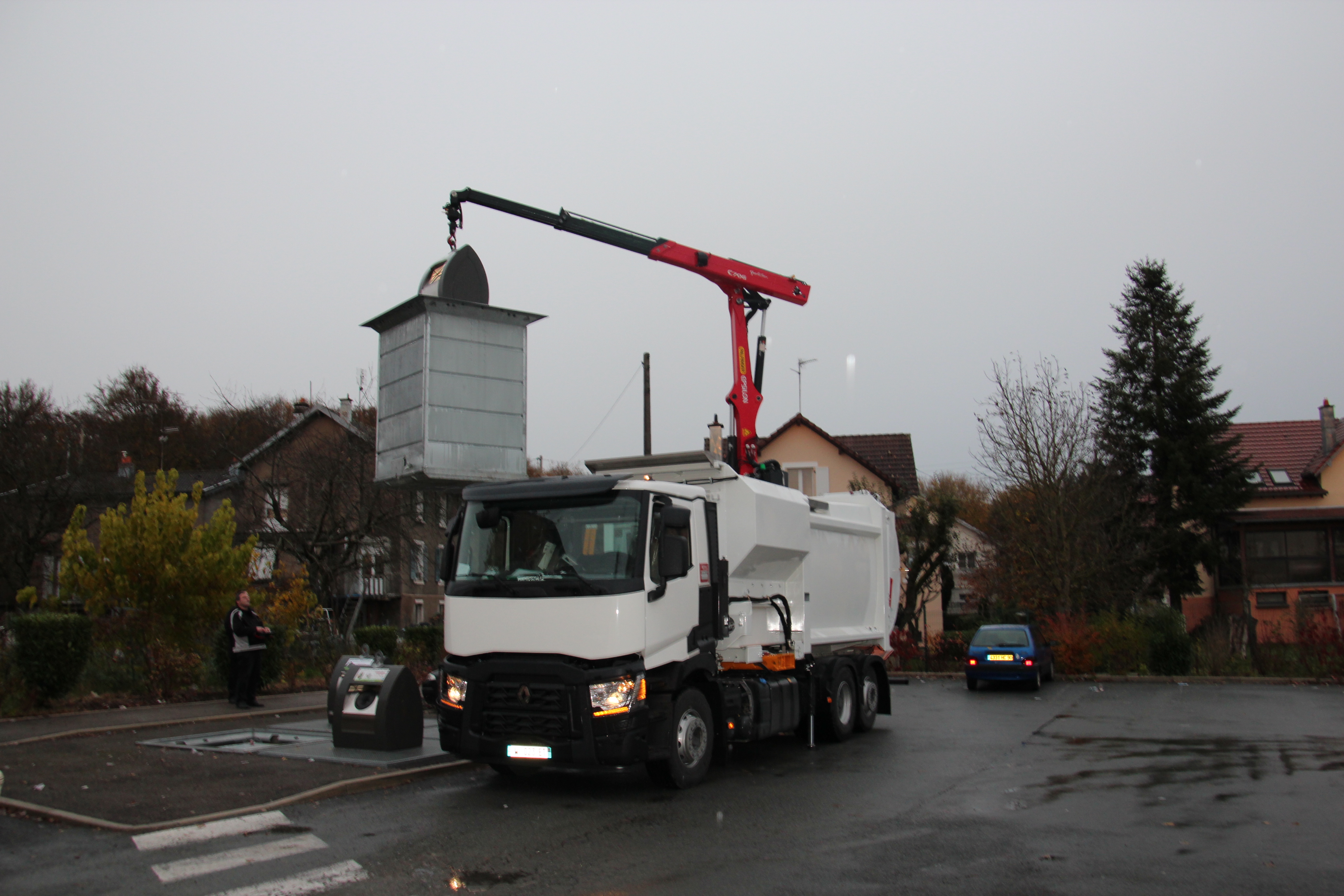 Camion benne à ordures ménagères : Devis sur Techni-Contact - Benne ...