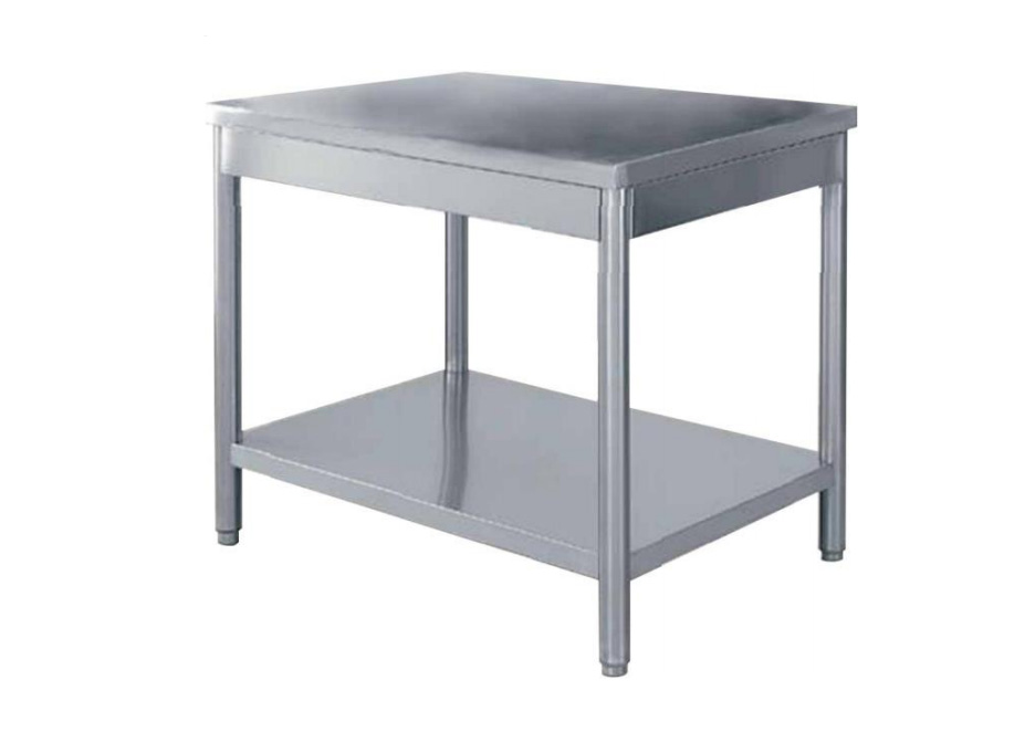 Table de cuisine professionnelle en inox : Commandez sur Techni-Contact ...
