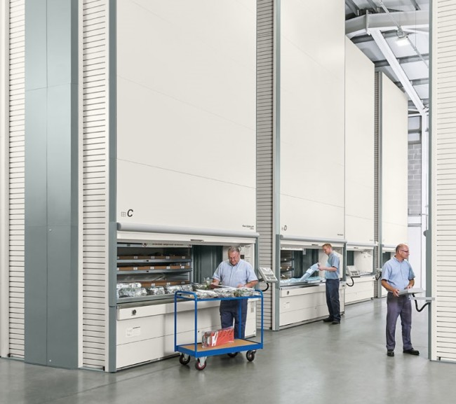 Stockeur vertical Lift : Devis sur Techni-Contact - Tour de stockage Lift