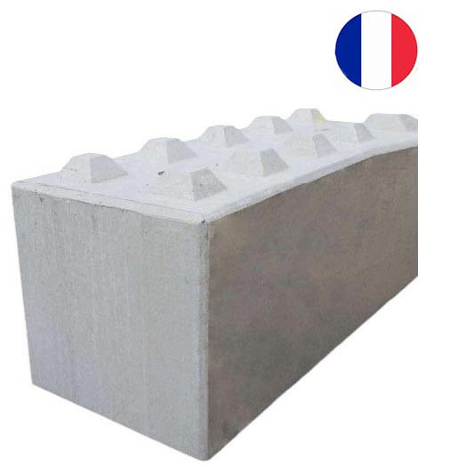 Bloc de béton empilable de 600 à 1500 mm : Commandez sur Techni-Contact ...