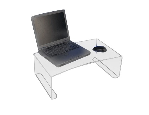 Plateau d'ordinateur en plexiglas : Commandez sur Techni-Contact ...