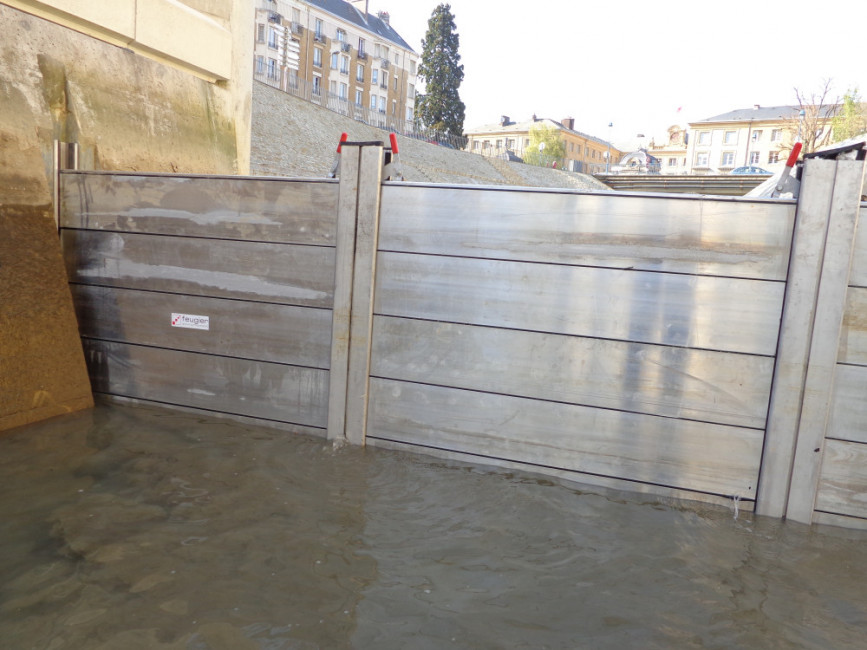 Batardeau hydraulique : Devis sur Techni-Contact - Batardeau provisoire