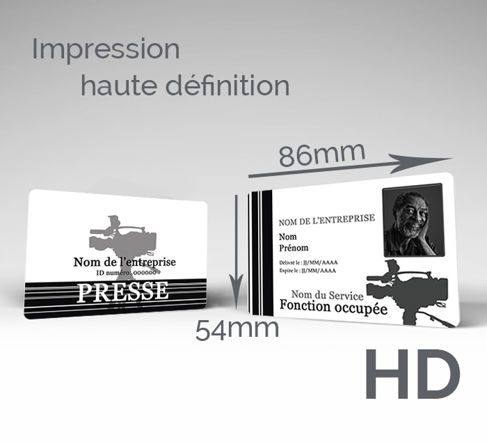 Badge professionnel : Devis sur Techni-Contact - Badge en plastique