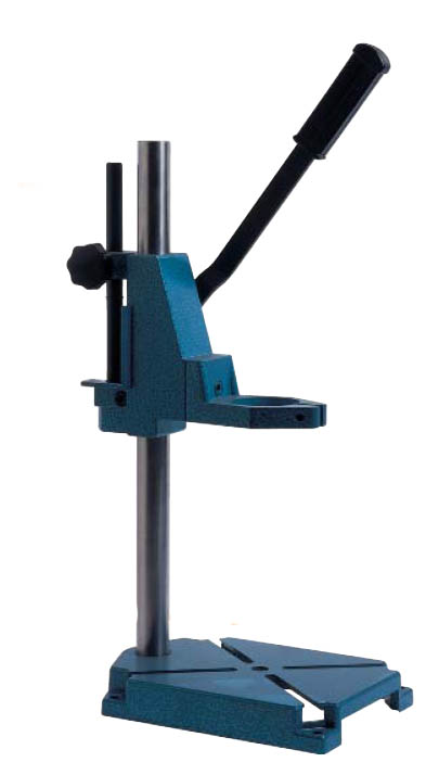 Support pour perceuse - Hauteur 500 mm - Matière aluminium - Bague ...