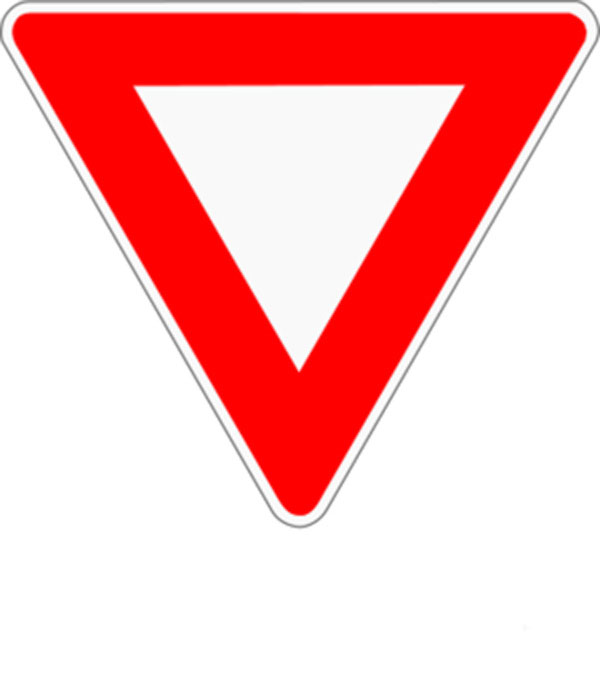Panneau signalisation d'intersection et de priorité AB3 : Commandez sur ...