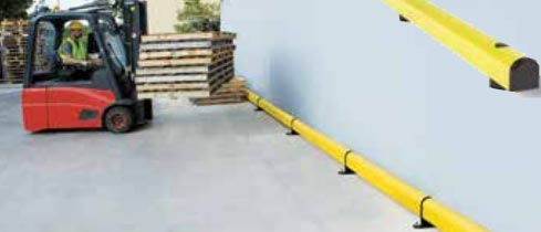 Rail de protection : Devis sur Techni-Contact - Protection murs entrepôts