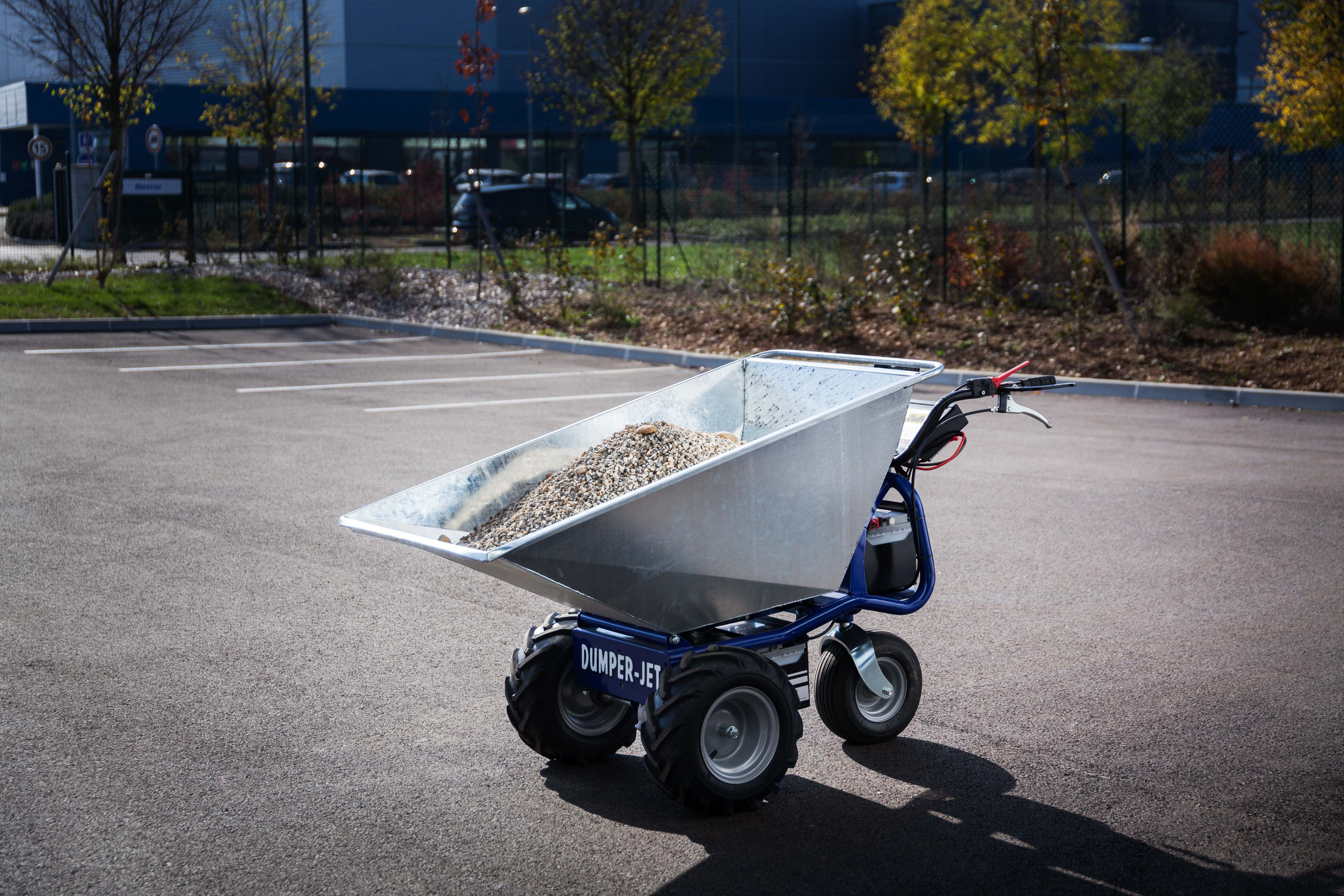 Brouette électrique 500 kilos : Devis sur Techni-Contact - Brouette chevaux