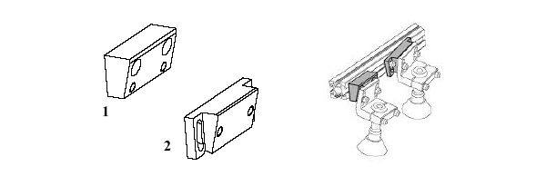 Cale pentée : Devis sur Techni-Contact - Collier assemblage