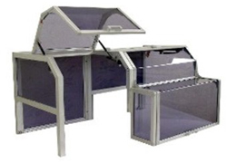 Capot de machine en aluminium : Devis sur Techni-Contact - Couvercle ...