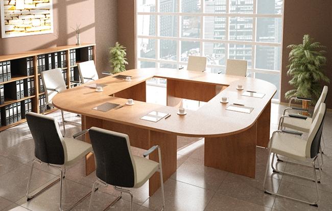 Bureau plan compact convivial : Devis sur Techni-Contact - Fabrication ...