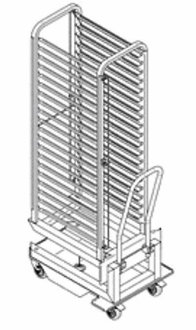 Échelle porte plateaux inox : Devis sur Techni-Contact - Chariot porte ...