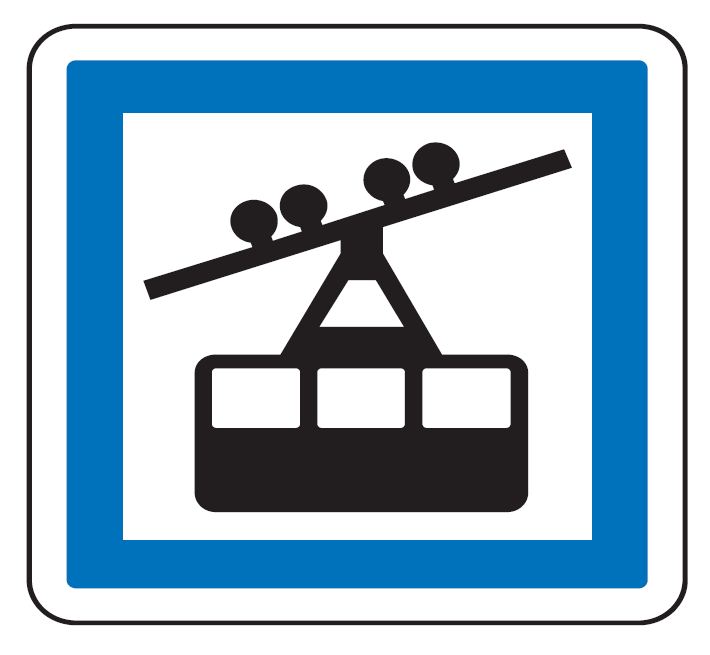 Panneau indication téléphérique CE20a : Commandez sur Techni-Contact ...