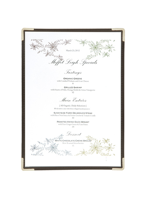 Protège menu transparent (lot de 3) : Commandez sur Techni-Contact ...