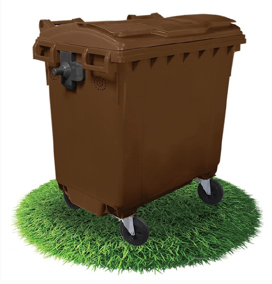 Bac biodéchets à 4 roues : Devis sur Techni-Contact - Poubelle pour ...