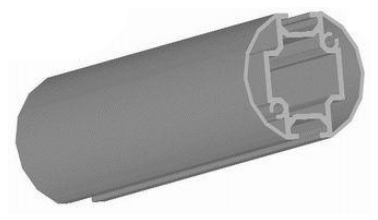Profilé d'aluminium rond : Devis sur Techni-Contact - Profilé aluminium