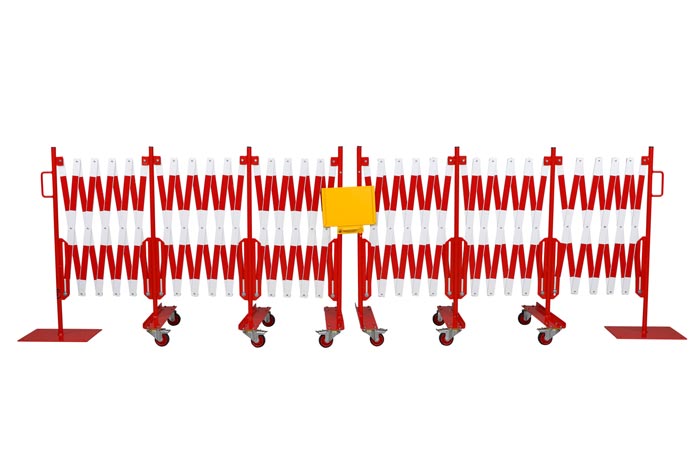 Barrière extensible avec roues : Commandez sur Techni-Contact ...