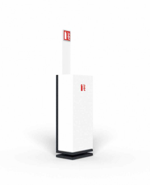 Coffret en acier pour extincteur : Commandez sur Techni-Contact ...