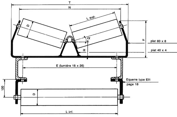 Rouleau V de support : Devis sur Techni-Contact - Rouleau avec supports ...