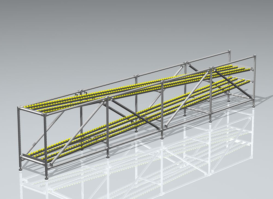 Profilé tubulaire pour structures modulaires : Devis sur Techni-Contact ...