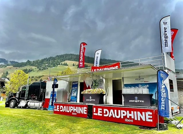 Location camion podium : Devis sur Techni-Contact - Car podium / scène
