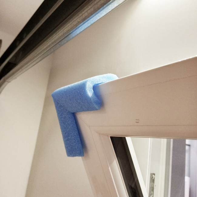 Coin de protection d'angle en mousse PE U 25-35 : Devis sur Techni ...