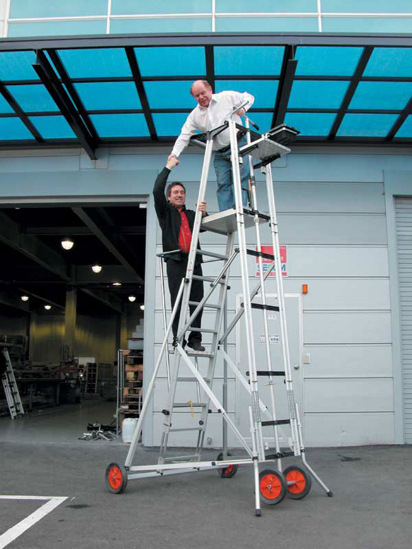 Echelle escabeau transportable : Devis sur Techni-Contact - Echelle de ...