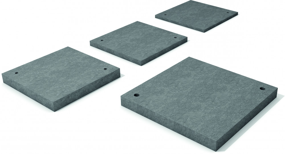 Dalle de calage en plastique recyclé : Commandez sur Techni-Contact ...