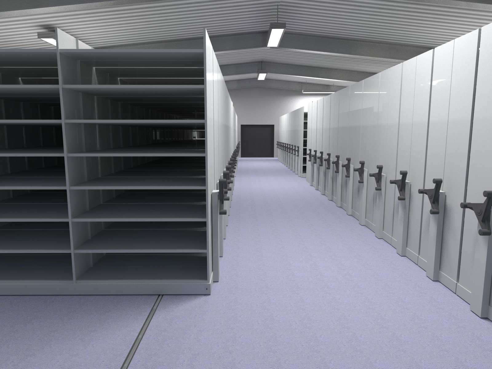 Rayonnage mobile sur rails : Devis sur Techni-Contact - Rayonnage d ...