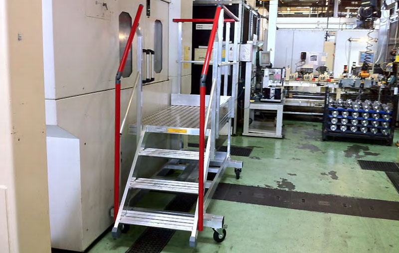 Escalier mobile pour accès maintenance : Devis sur Techni-Contact ...