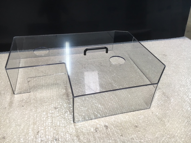 Carter de protection en polycarbonate pour machine : Devis sur Techni ...